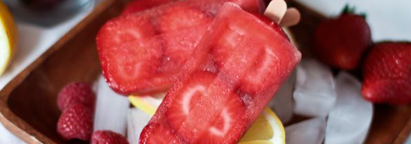 Strawberry Raspberry Lemonade Popsicles | Driscoll's