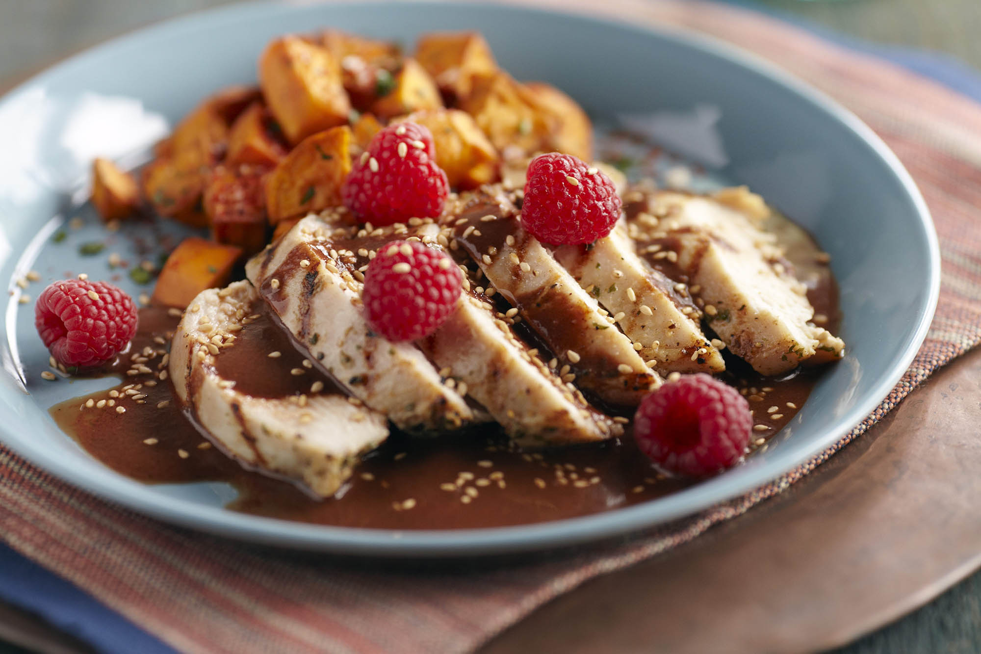 Raspberry Mole Chicken | Mexican Mole Recipe | Driscoll's